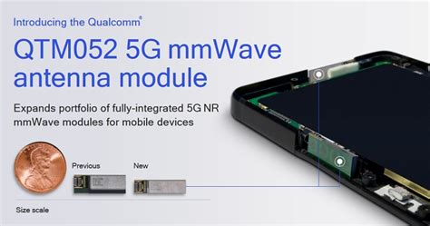 Qualcomm Unveils The Smallest 5g Nr Mmwave Antenna Module