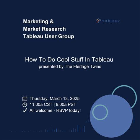 See How To Do Cool Stuff In Tableau W The Flerlage Twins At Tableau Marketing And Market