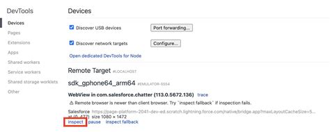 debug mobile friendly components in salesforce
