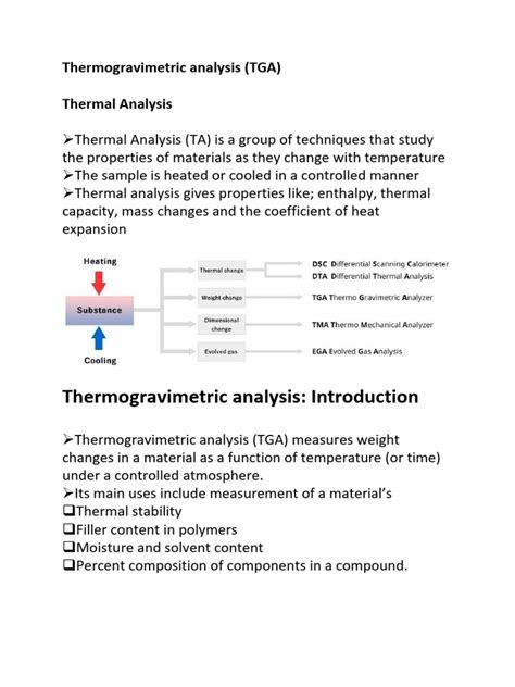 Thermogravimetric Analysis Pdf Thermogravimetric Analysis