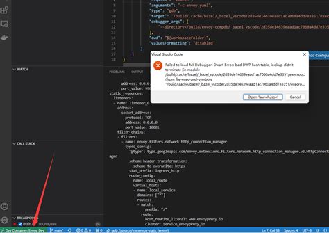 failed to load mi debugger · issue 22229 · envoyproxy envoy · github