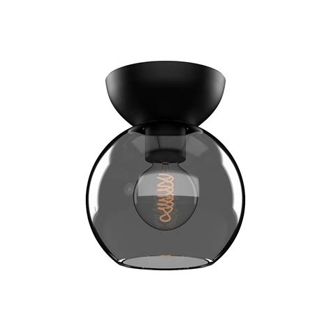 Alamosa Smoked Glass Ceiling Light Small Shades Of Light