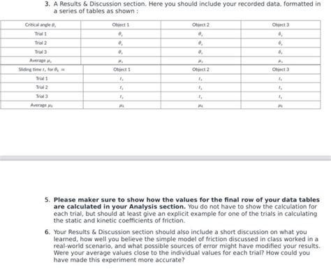 Solved 1 A Methods And Procedures Se Tion Where You Chegg Com