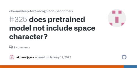 Does Pretrained Model Not Include Space Character · Issue 325