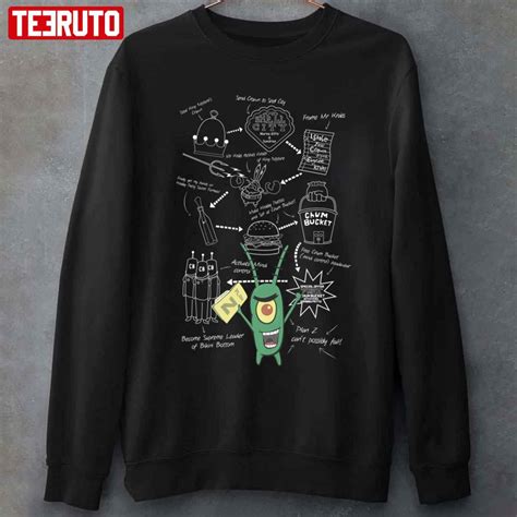 Planktons Plan Z Spongebob Unisex Hoodie Teeruto