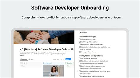 Software Developer Onboarding Checklist Planet Notion