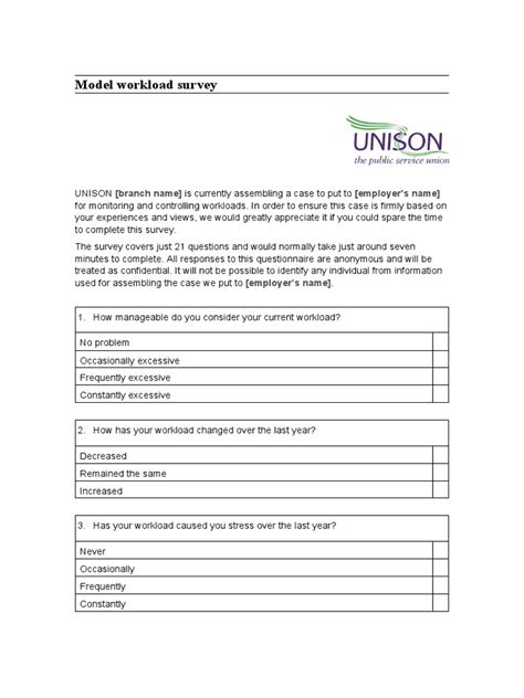 model workload survey pdf workload information privacy