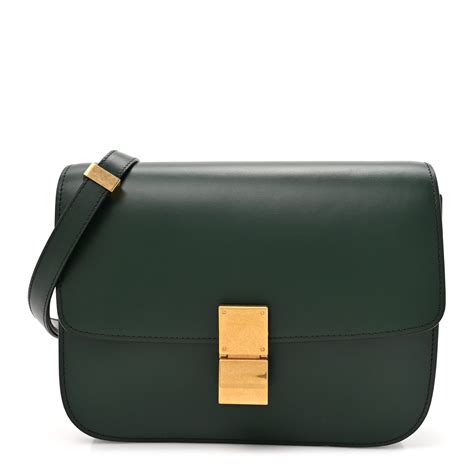Celine Box Calfskin Classic Box Medium Flap Bag Amazone 1621757