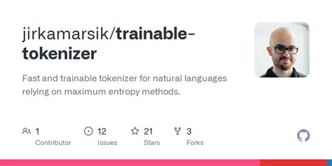 GitHub Jirkamarsik Trainable Tokenizer Fast And Trainable Tokenizer For Natural Languages