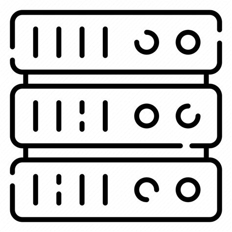 Data Sever Database Datacenter Storage Backup Network Icon Download On Iconfinder
