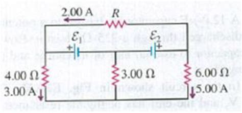 In The Circuit Shown In Fig E26 27 Find A The Current In The 3 00