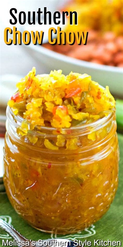 Tangy Southern Chow Chow Relish Cucumber Chow