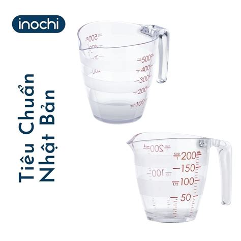 Inochi Yoko Plastic Measuring Cup Measuring Cup Divided Into Multiple Sizes Shopee Philippines