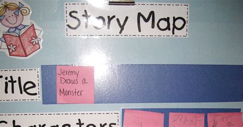 F Is For First Grade Story Map Sticky Notes