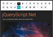 jQuery Rich Text Editor Plugins | jQuery Script