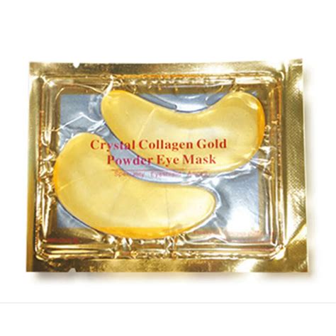 Gold Eye Mask Golden Crystal collagen eye mask anti Dark Circle ...