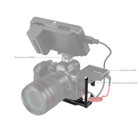 Smallrig L Shaped Mount Plate For Canon Eos R6 Mark Iii R6 Mark Ii Eos R5 Eos R5 C Eos