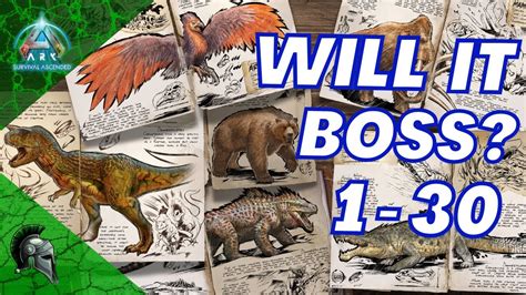 WILL IT BOSS Part 1 30 Compilation Ark Survival Ascended YouTube