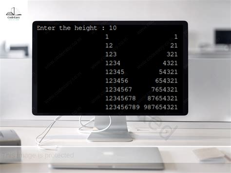 Easy Pattern Printing Code Using C Language