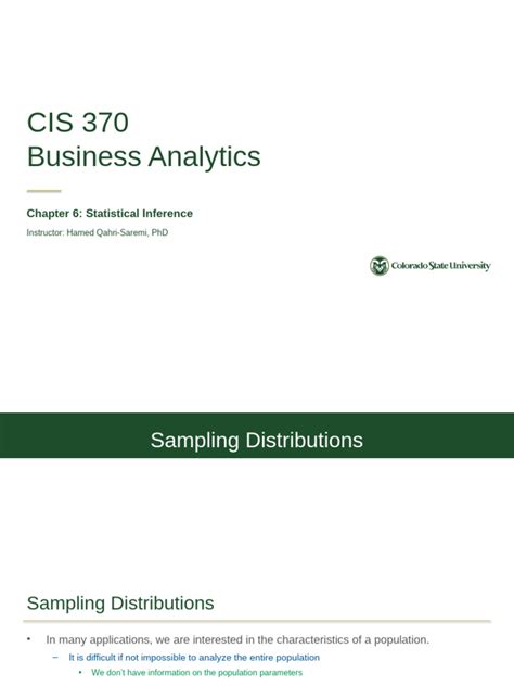 Statistical Inference Pdf P Value Confidence Interval