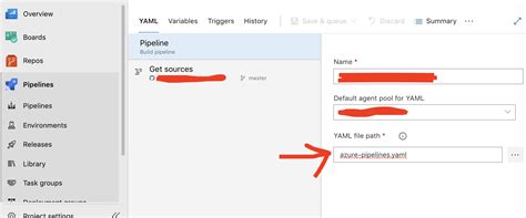 Build Can You Change The Location Of Azure Pipelines Yaml In Azure Devops Stack Overflow