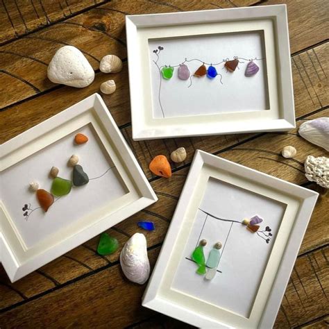 Sea Glass Art Diy T And Home Decor