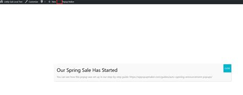 Admin Toolbar Icon Missing On Subdomain Sites · Issue 944 · Popupmaker
