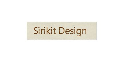 Easy Labels Sirikit 15 Mm 58″ Woven Custom Labels