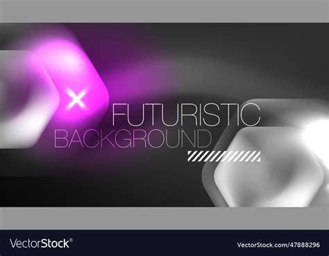 Technology Digital Neon Abstract Background Vector Image