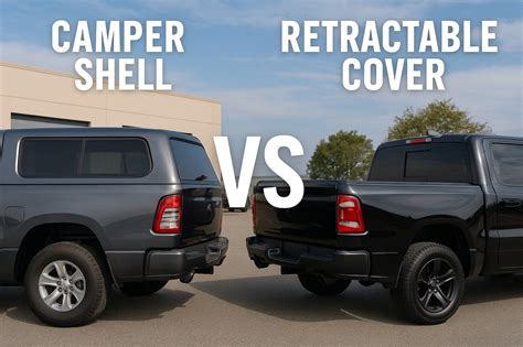 Camper Shell Vs Retractable Cover Which Is Best For Your Truck