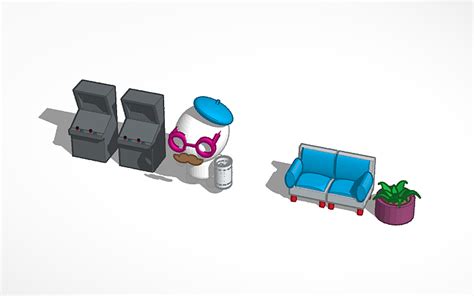 3d Design Professor Blanky Tinkercad