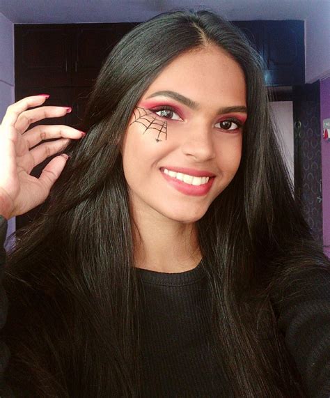 Halloween Makeup Look🕷🕷🕷 Spider Makeup Halloween Eyeshadow
