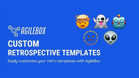 Custom Retrospective Templates AgileBox