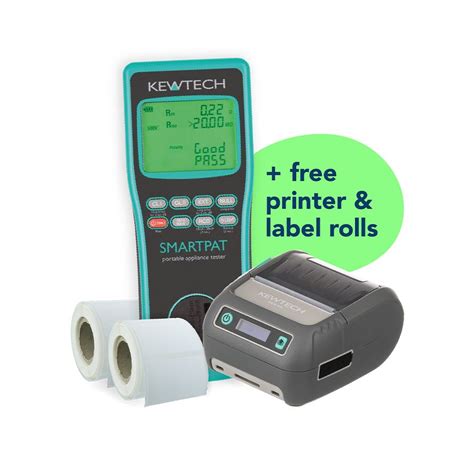 Kewtech Smartpat Pat Tester W Wifi