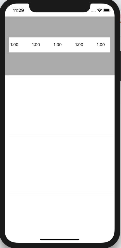 Ios Uicollectionview Inside Of Uitableviewcell Stack Overflow