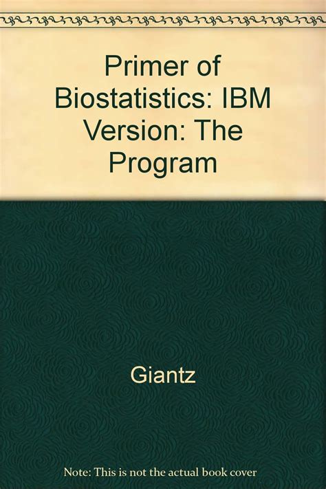 Primer Of Biostatistics Medicine Health Science Books Amazon Com