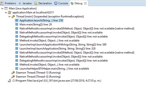 Javafx Como Puedo Solucionar Error Excepcion De Java Stack Overflow