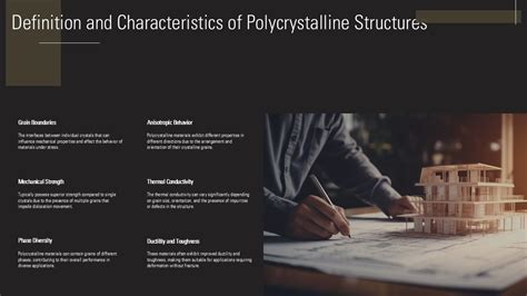 Polycrystalline Multiple Crystal Structure Materials PPT PowerPoint ST AI PPT Slide