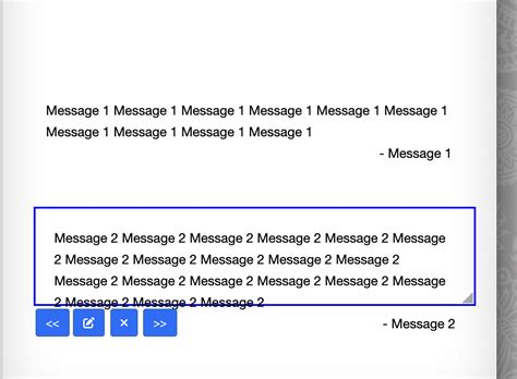 greeting card overlapping messages help