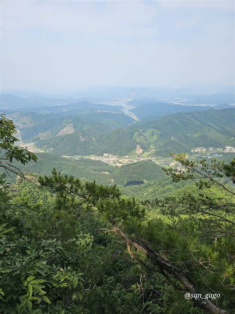 진안 구봉산 등산코스 상양명 바랑재 구봉산 왕복 이산저산