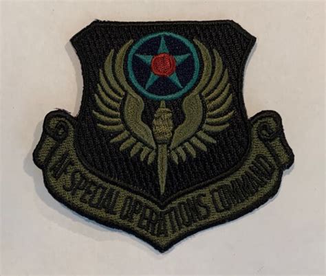 Afsoc Subdued Majcom Patch Usaf Special Operations Combat Controller