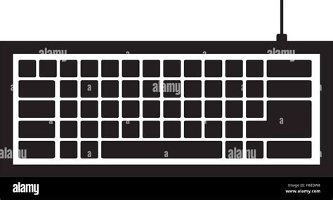 Computer Keyboard Icon Image Vector Illustration Design Stock Vector Image And Art Alamy