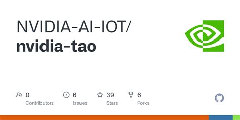 GitHub NVIDIA AI IOT Nvidia Tao