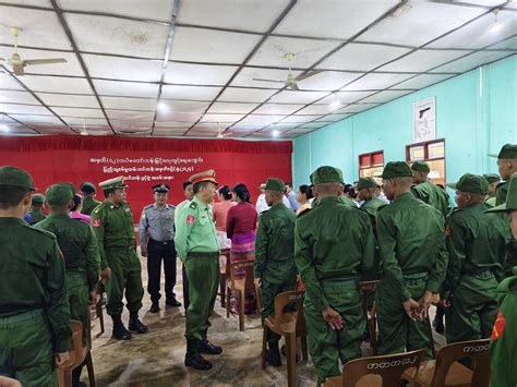 ပလောက်မြို့၊ အမှတ် ၁၂ တပ်မတော်လေ့ကျင့်ရေး သင်တန်းကျောင်းတွင် ပြည