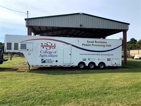 Vsu Offers Mobile Processing Unit Certification Program — Virginia Cooperative Extension