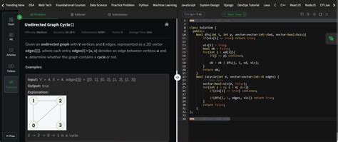 gfg160 geekstreak2024 graph dfs cycle detection directed graph gfg… devansh soni