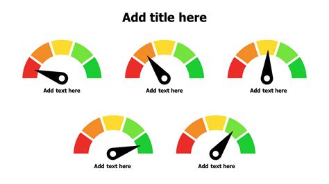 5 Levels Performance Chart From Red To Green Inforgraphics And Slides