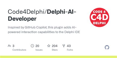 Issues · Code4delphidelphi Ai Developer · Github