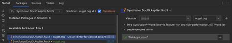 Create Word Document In Aspnet Mvc Syncfusion
