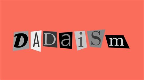 Dadaism Typography